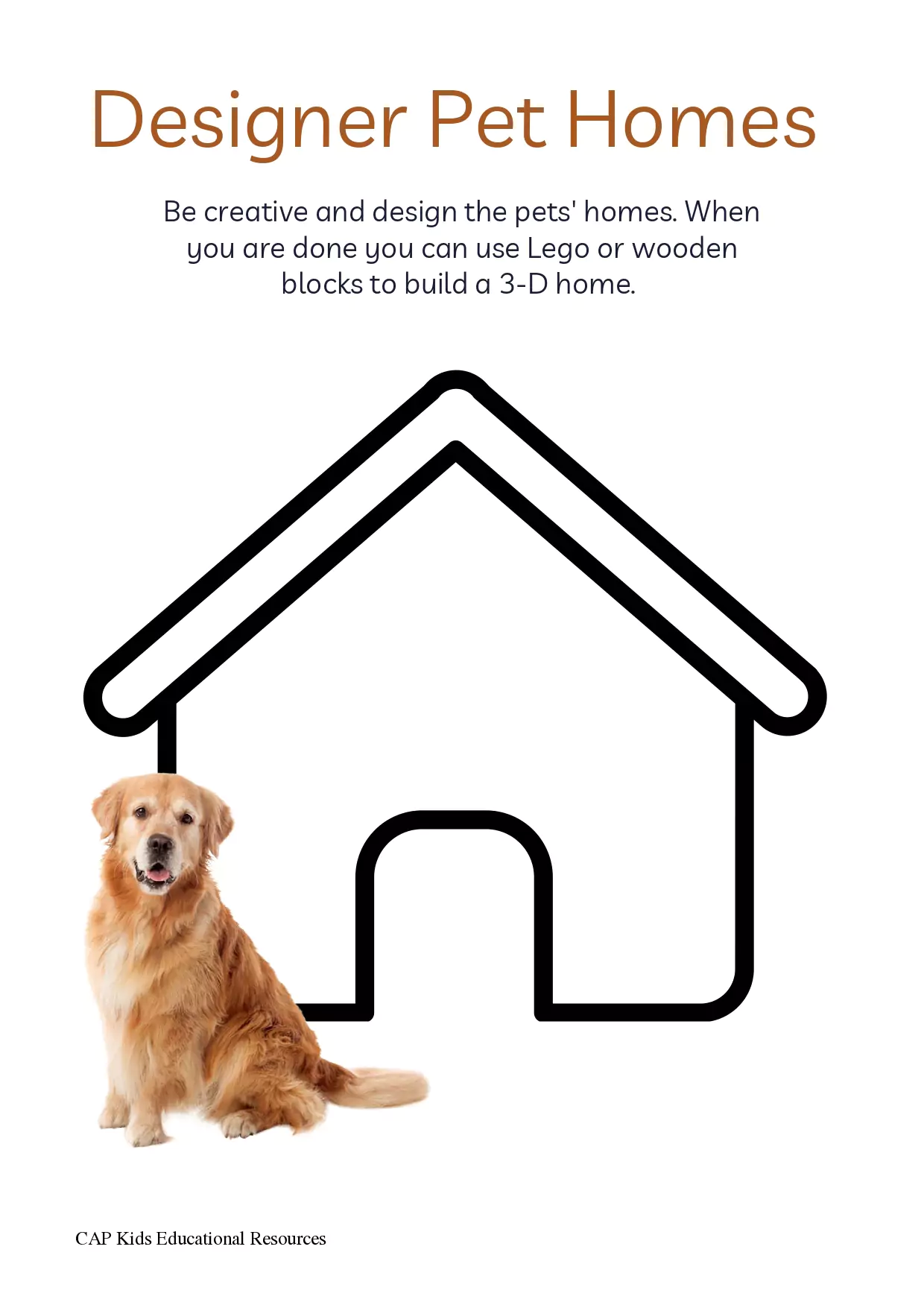 Creative Activity Designing Pet Homes - CAPKidsPro