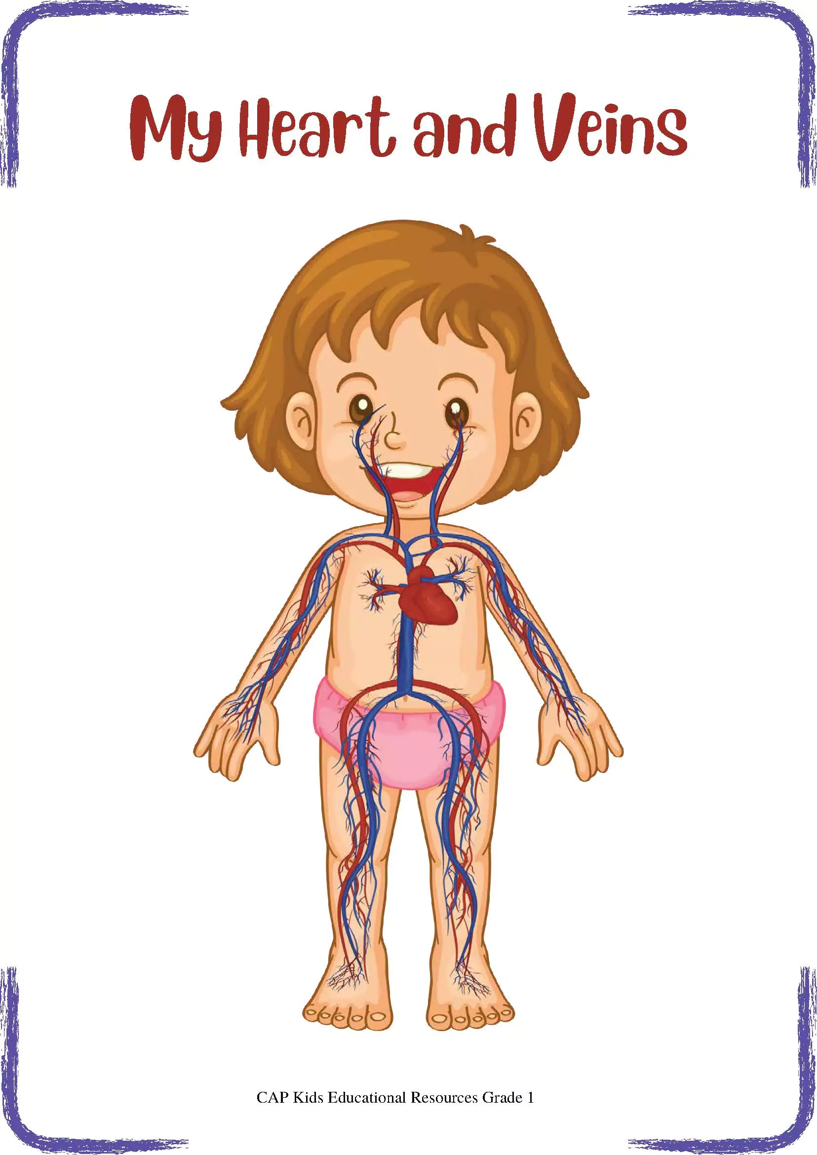 My Body Poster My Veins My Heart - CAPKidsPro